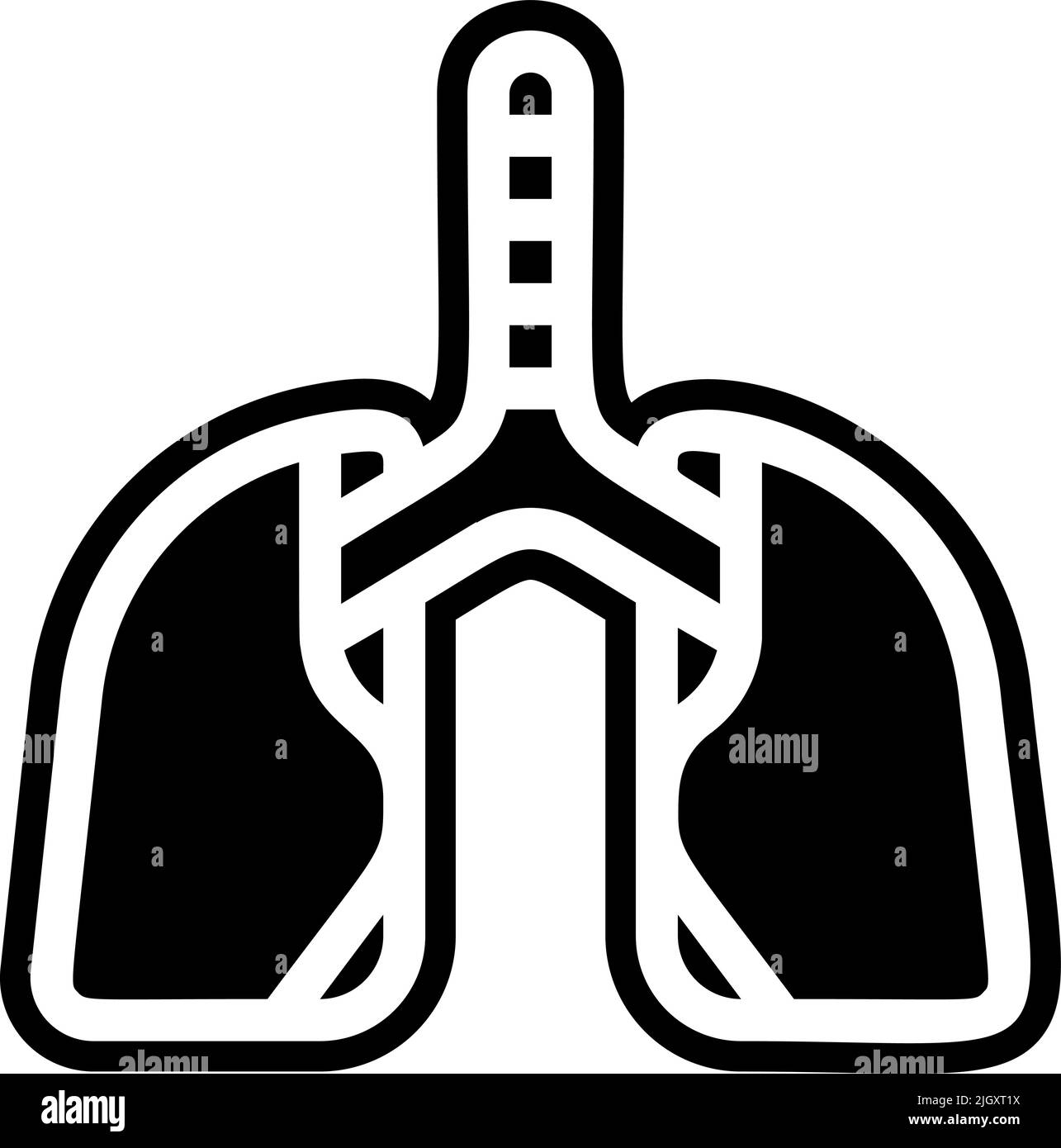 Infirmary medical lungs icon Stock Vector Image & Art - Alamy