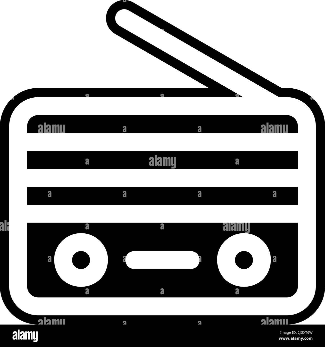 Jazz music radio icon Stock Vector Image & Art - Alamy