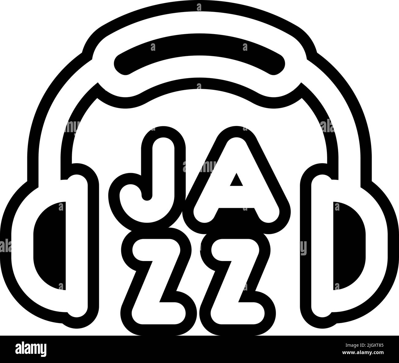 Jazz music icon Stock Vector Image & Art - Alamy