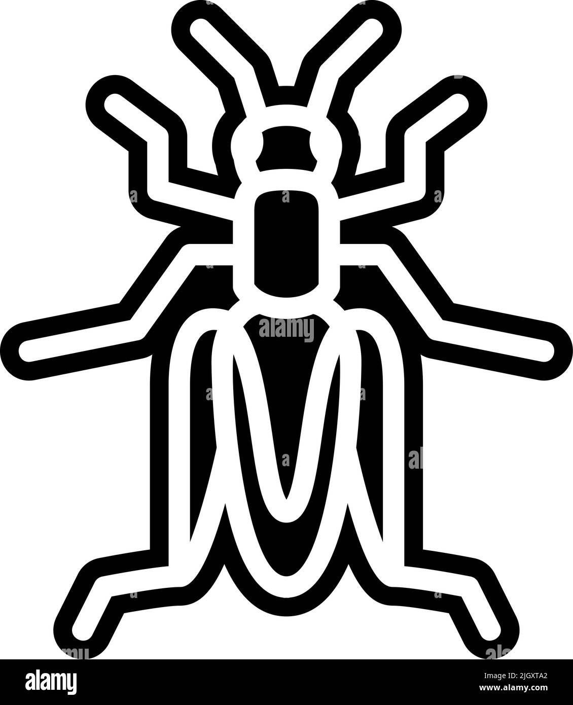 Insects parasites pest control cricket icon Stock Vector Image & Art ...