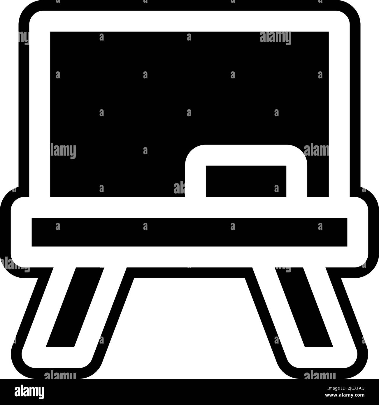 Kindergarten blackboard icon Stock Vector Image & Art - Alamy