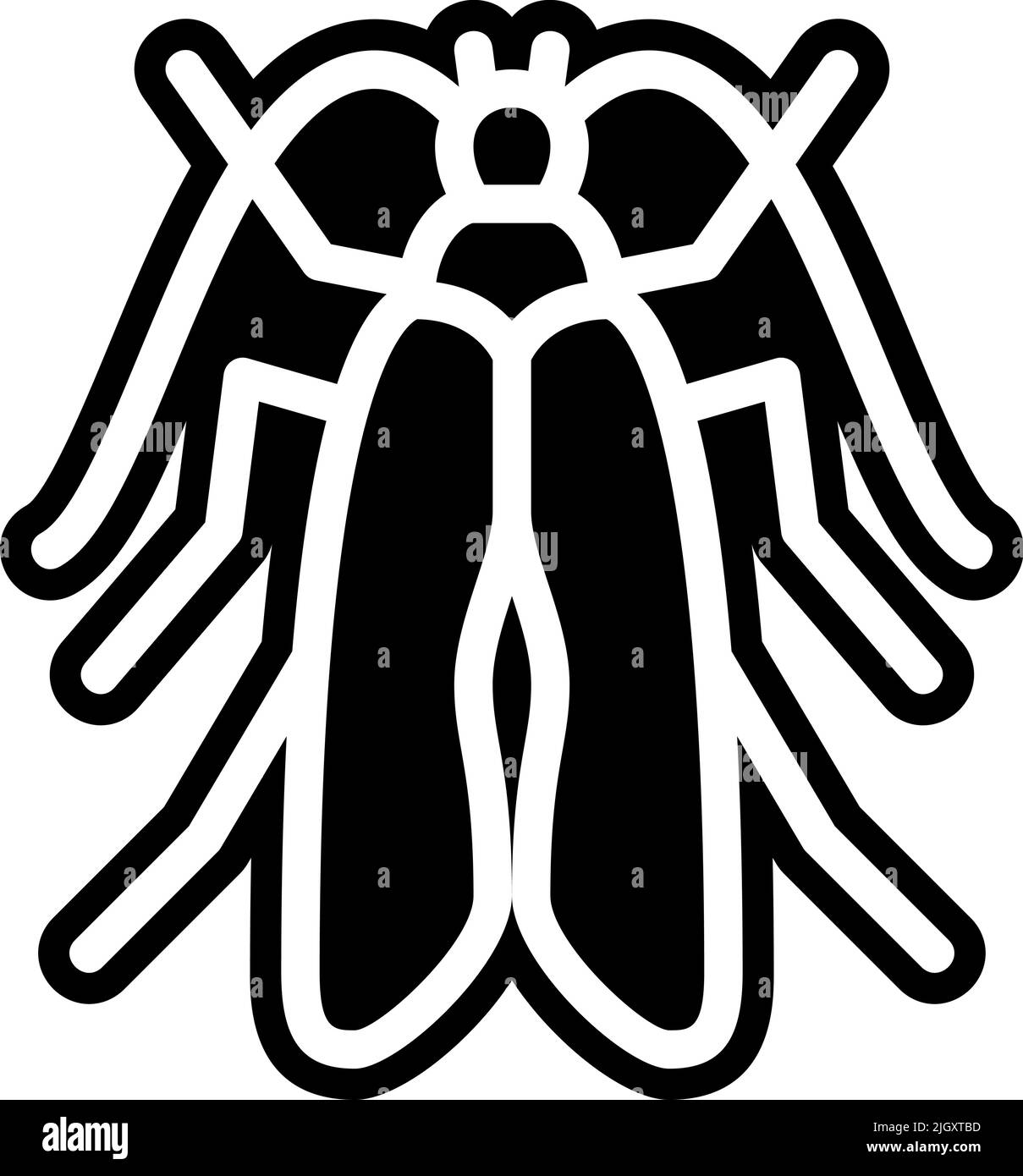 Insects parasites pest control moth icon Stock Vector Image & Art - Alamy