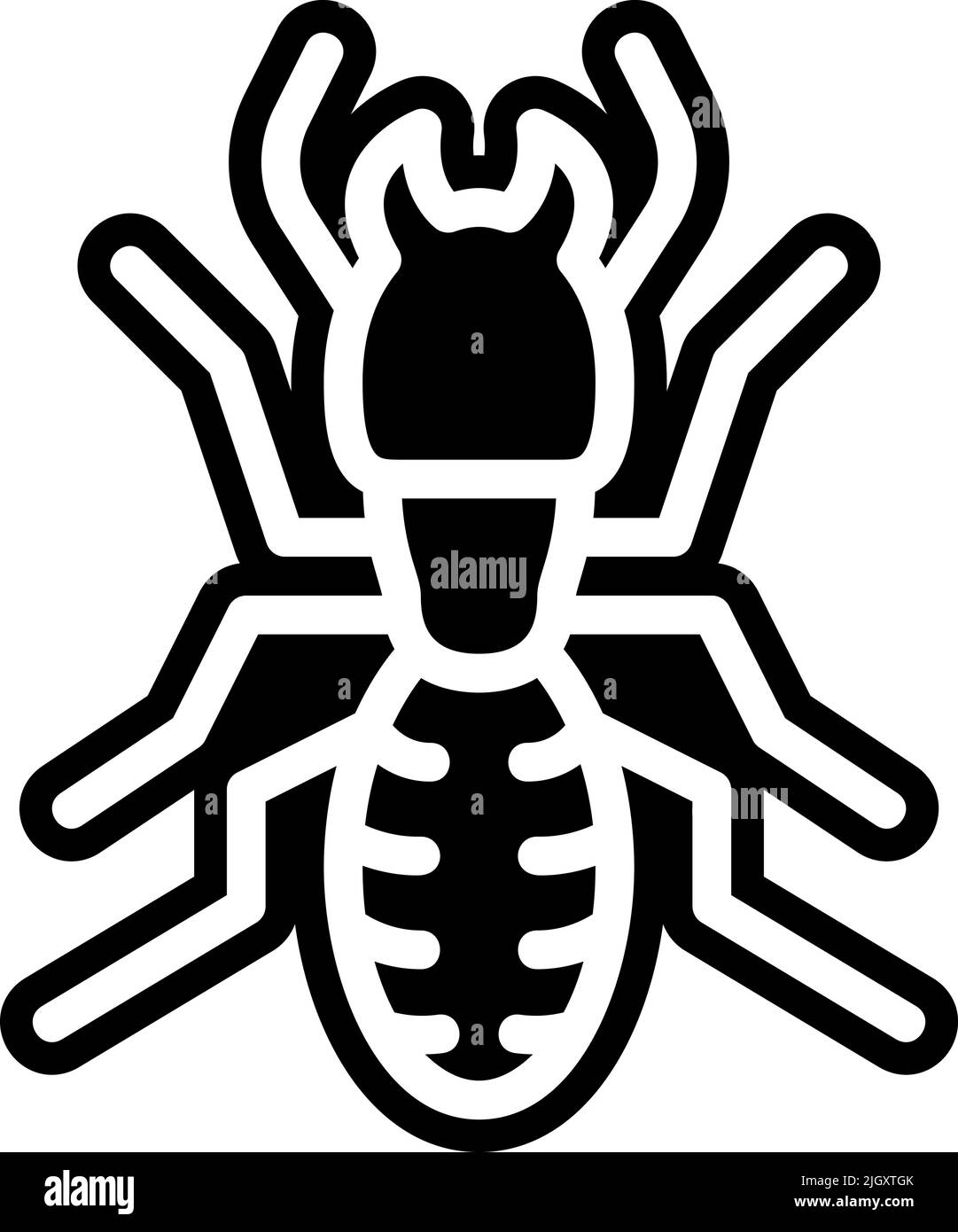 Insects parasites pest control termite icon Stock Vector Image & Art ...