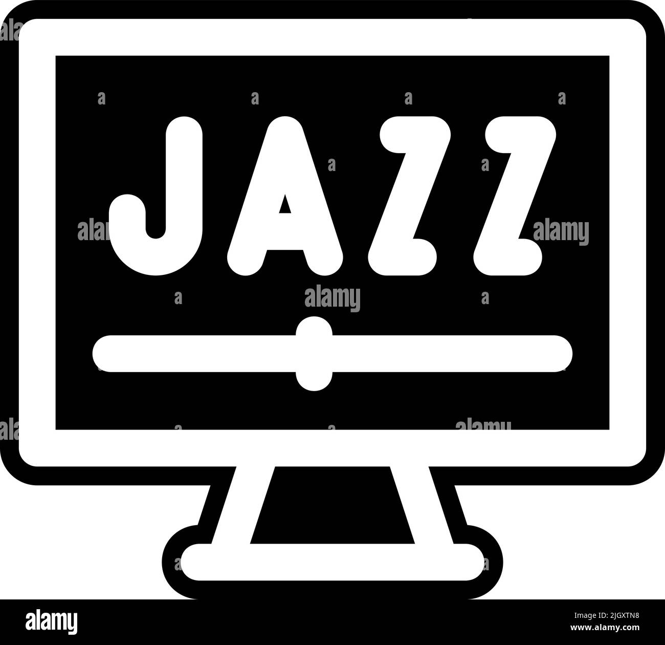Jazz music icon Stock Vector Image & Art - Alamy