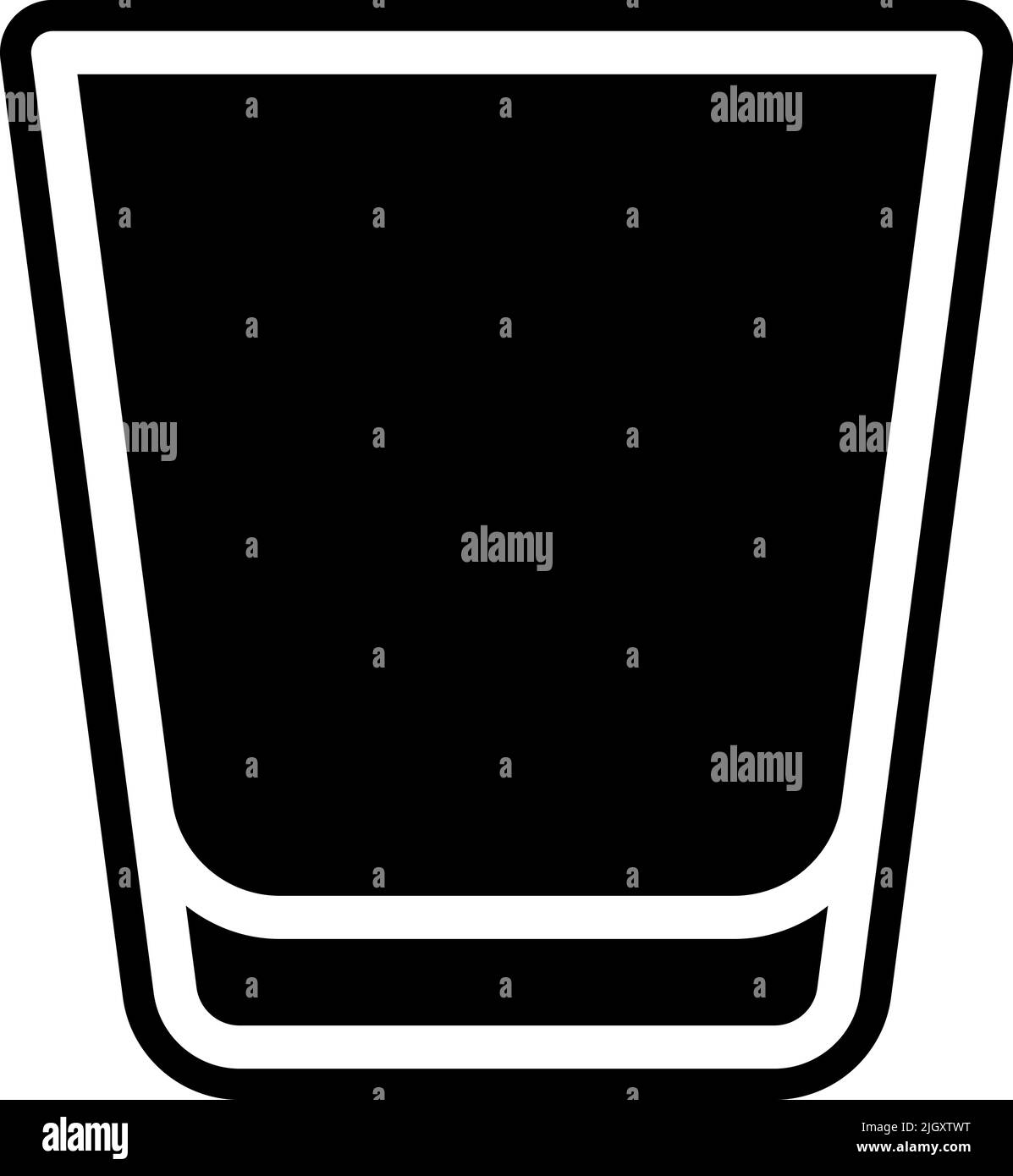 Whisky on the rock Stock Vector Images - Alamy