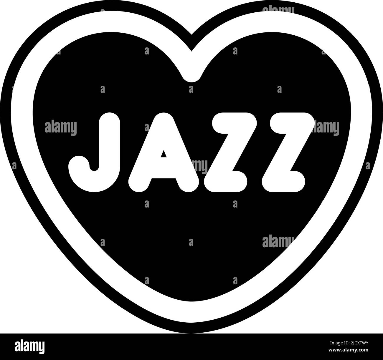 Jazz music icon Stock Vector Image & Art - Alamy