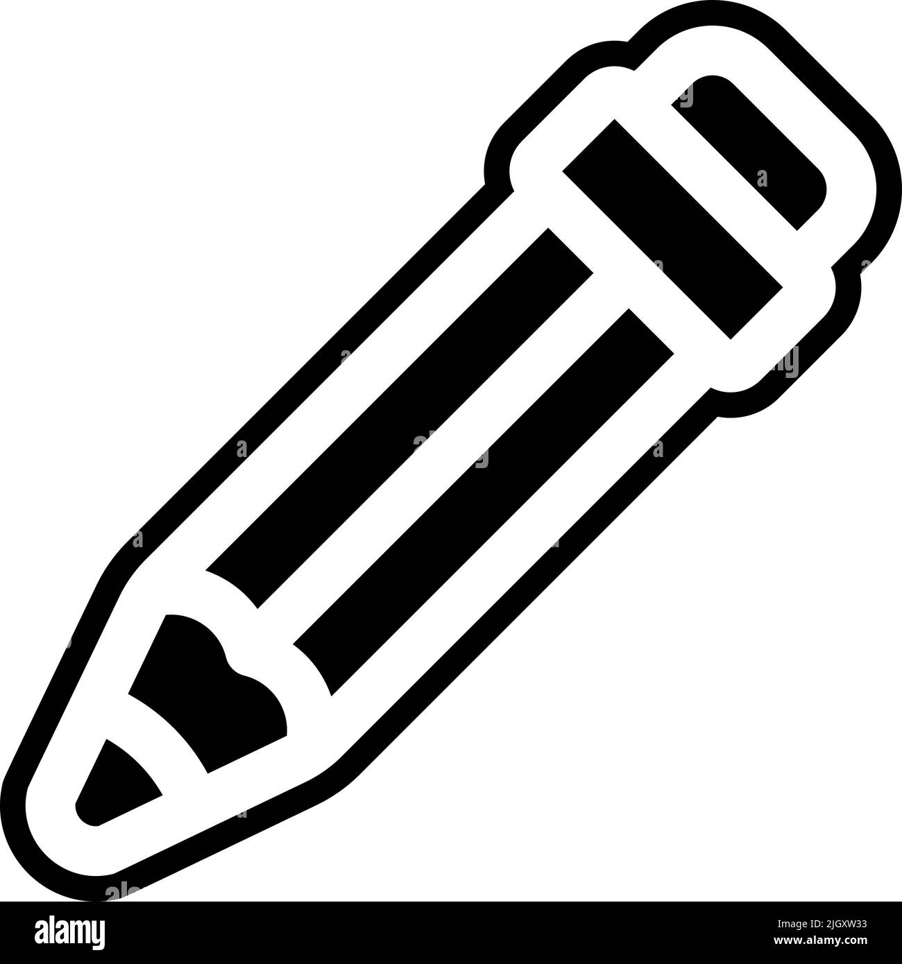 Kindergarten pencil icon Stock Vector Image & Art - Alamy