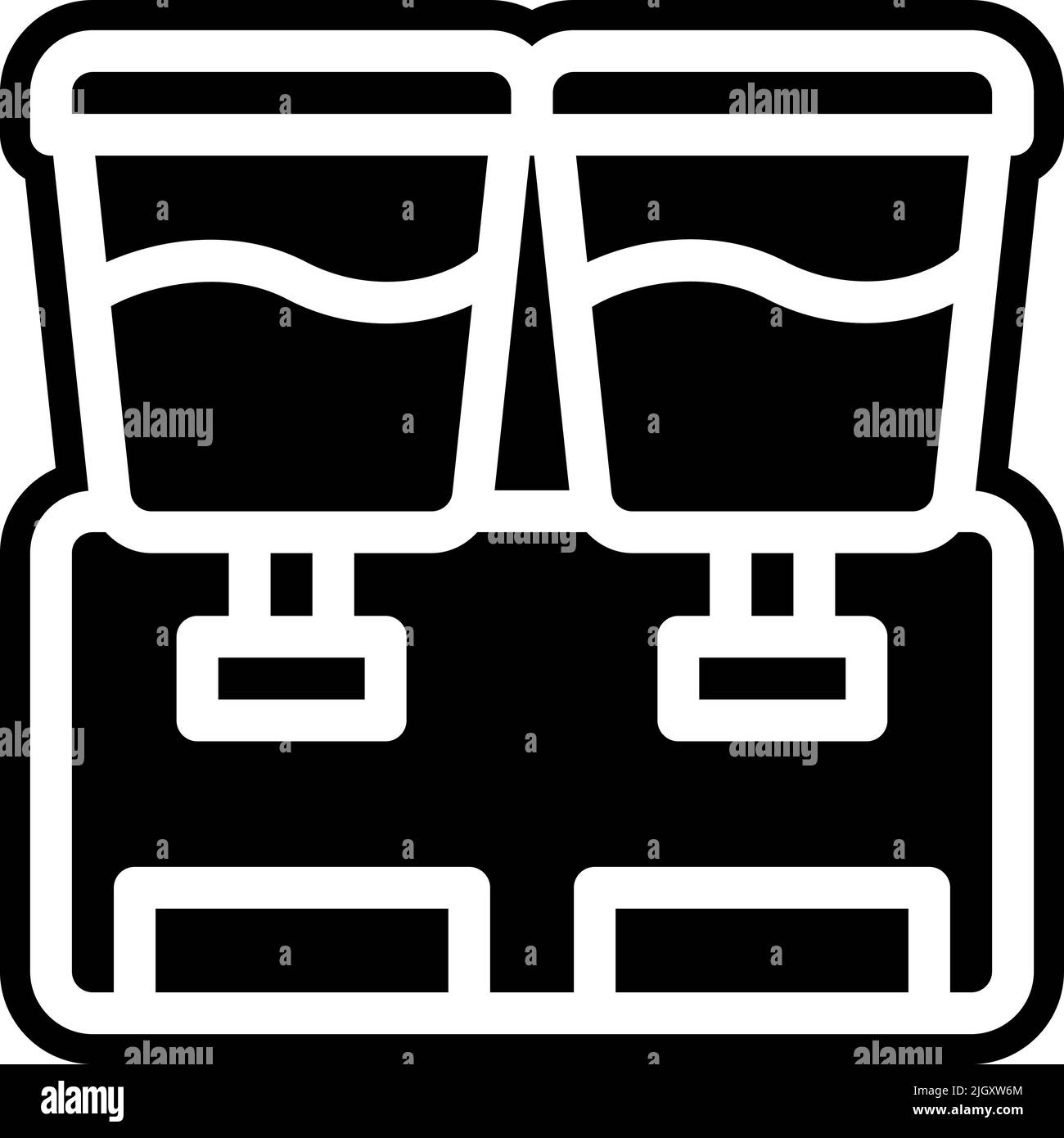 Water dispenser sign Black and White Stock Photos & Images - Alamy