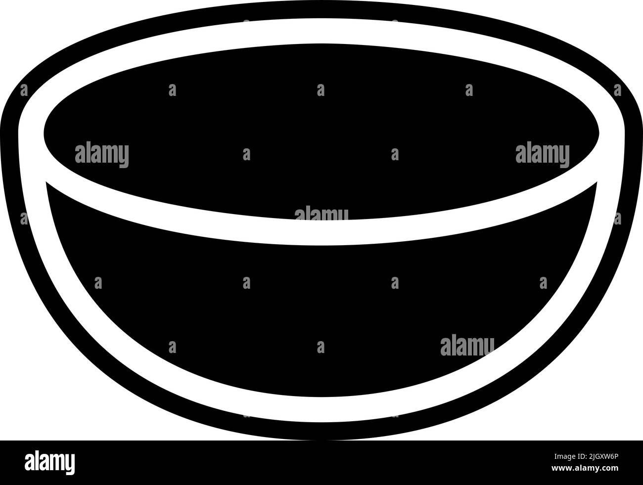 Kitchen utensil bowl icon Stock Vector Image & Art - Alamy