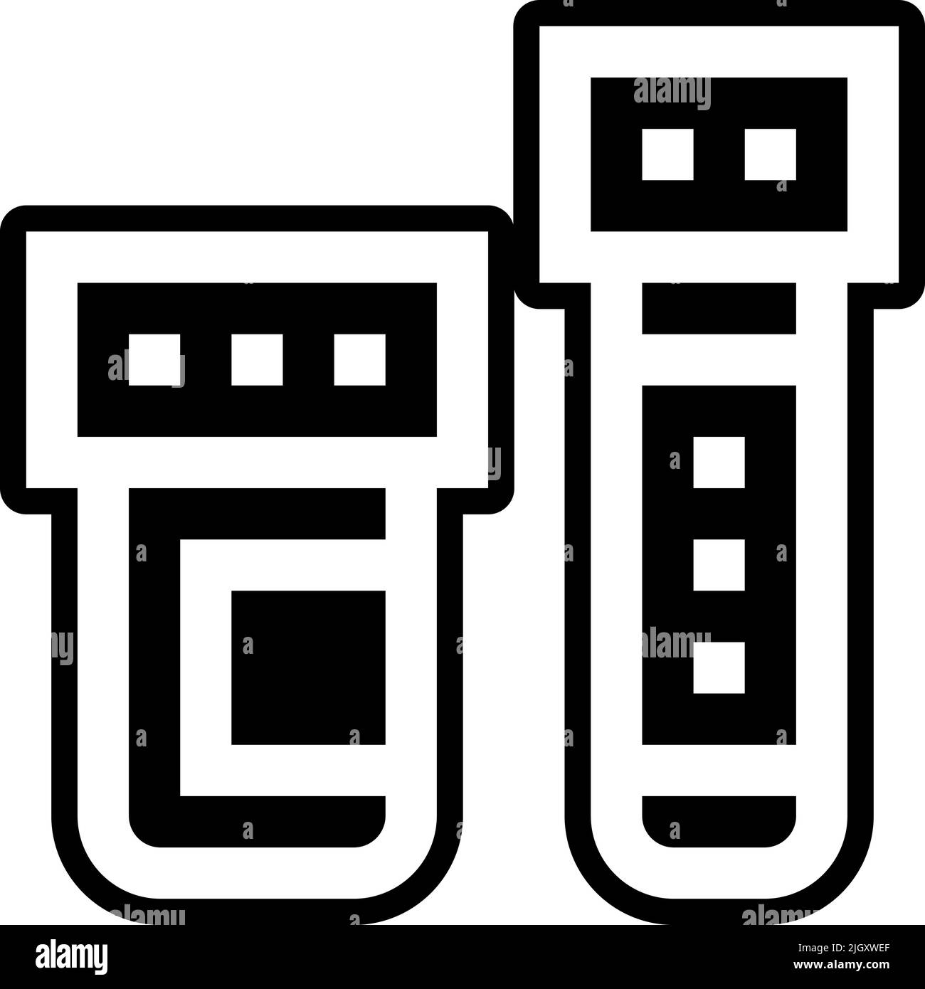 Laboratory sample tube icon Stock Vector Image & Art - Alamy