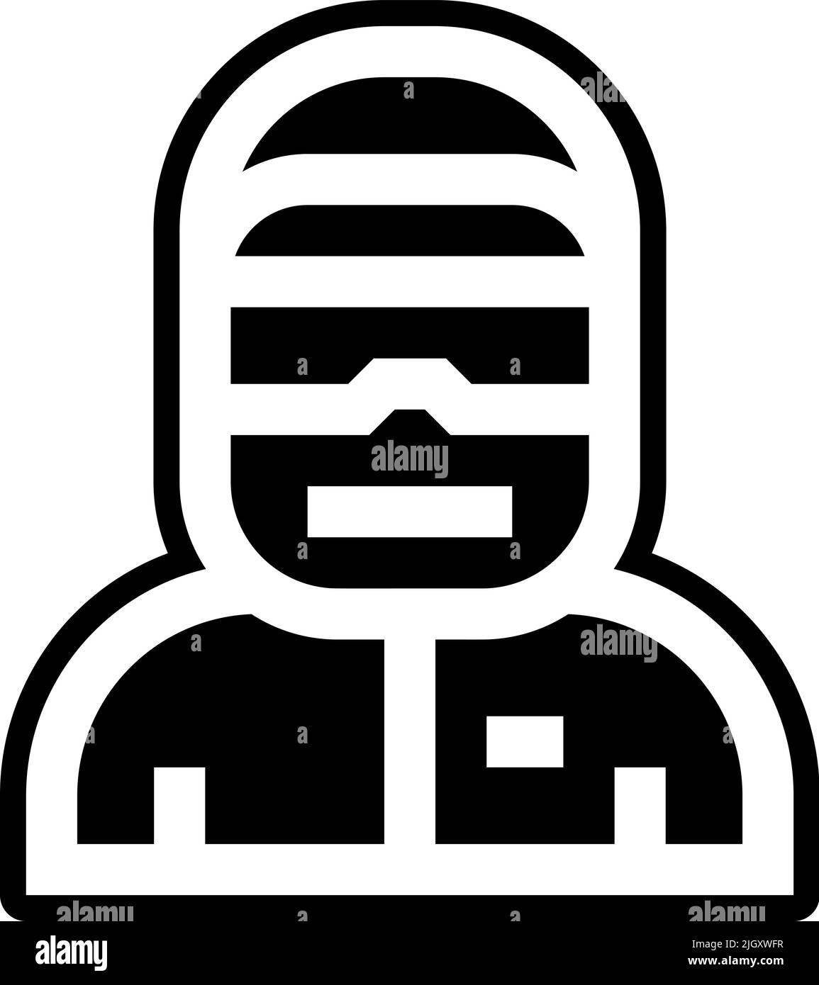 Laboratory safety suit icon Stock Vector Image & Art - Alamy