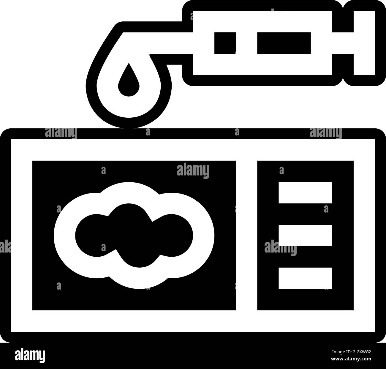 Laboratory slide icon Stock Vector Image & Art - Alamy