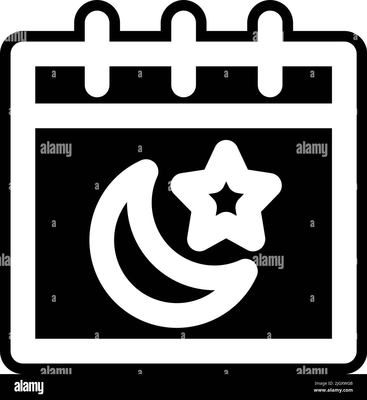 Month of islamic calendar Black and White Stock Photos & Images - Alamy