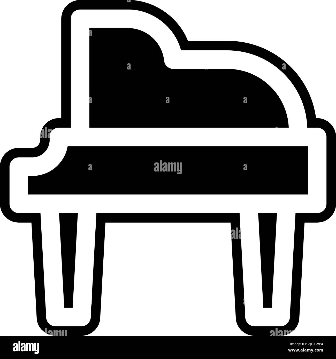 Jazz music piano icon Stock Vector Image & Art - Alamy