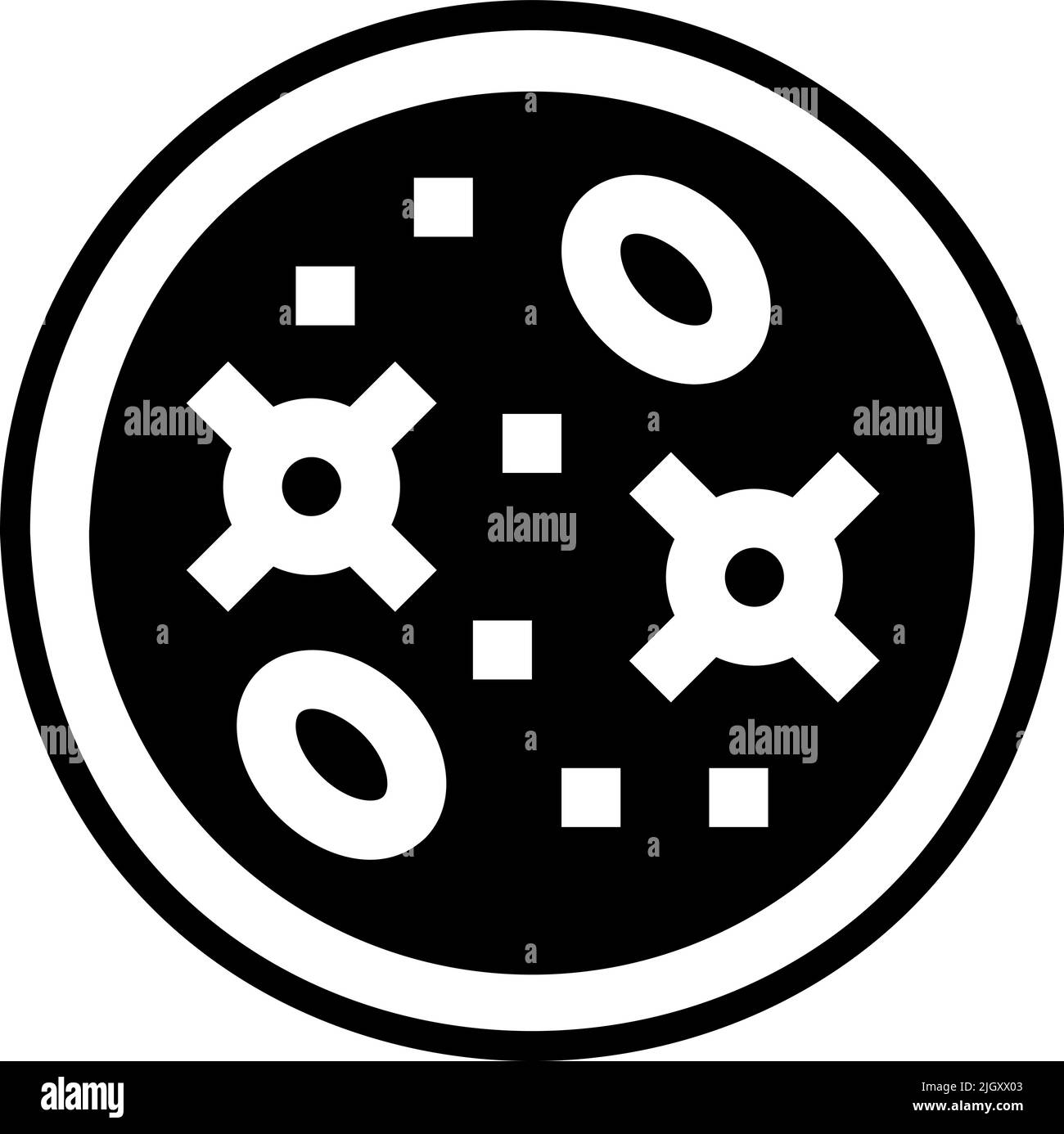 Laboratory bacteria icon Stock Vector Image & Art - Alamy