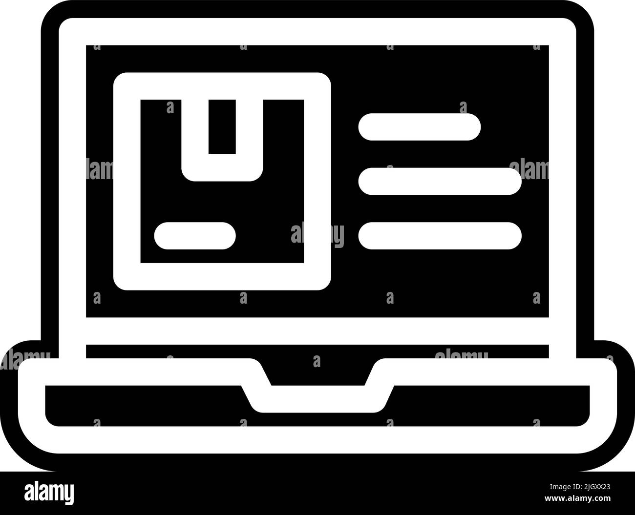 Logistics and deliveries information icon Stock Vector Image & Art - Alamy