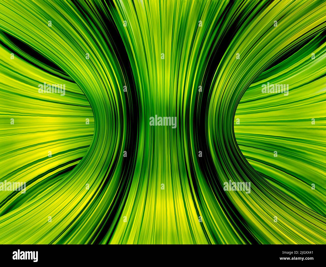 Abstract background with infinite light trails of green color Stock ...