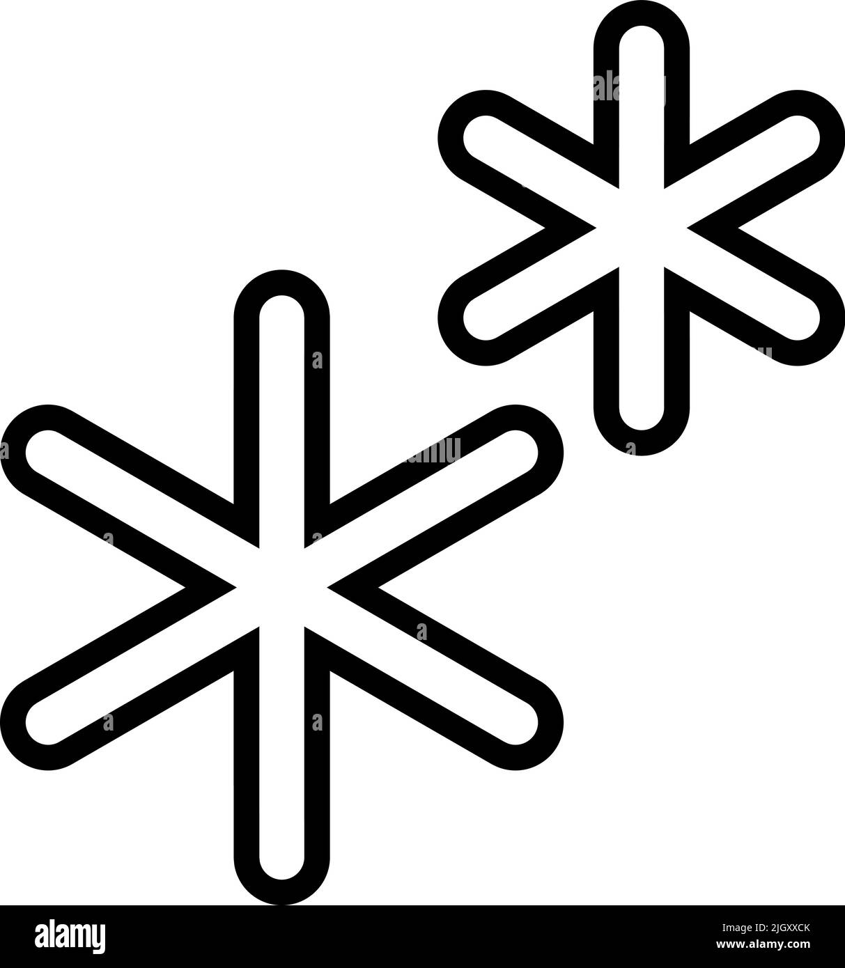 Mathematics science and medicine snow icon Stock Vector Image & Art - Alamy