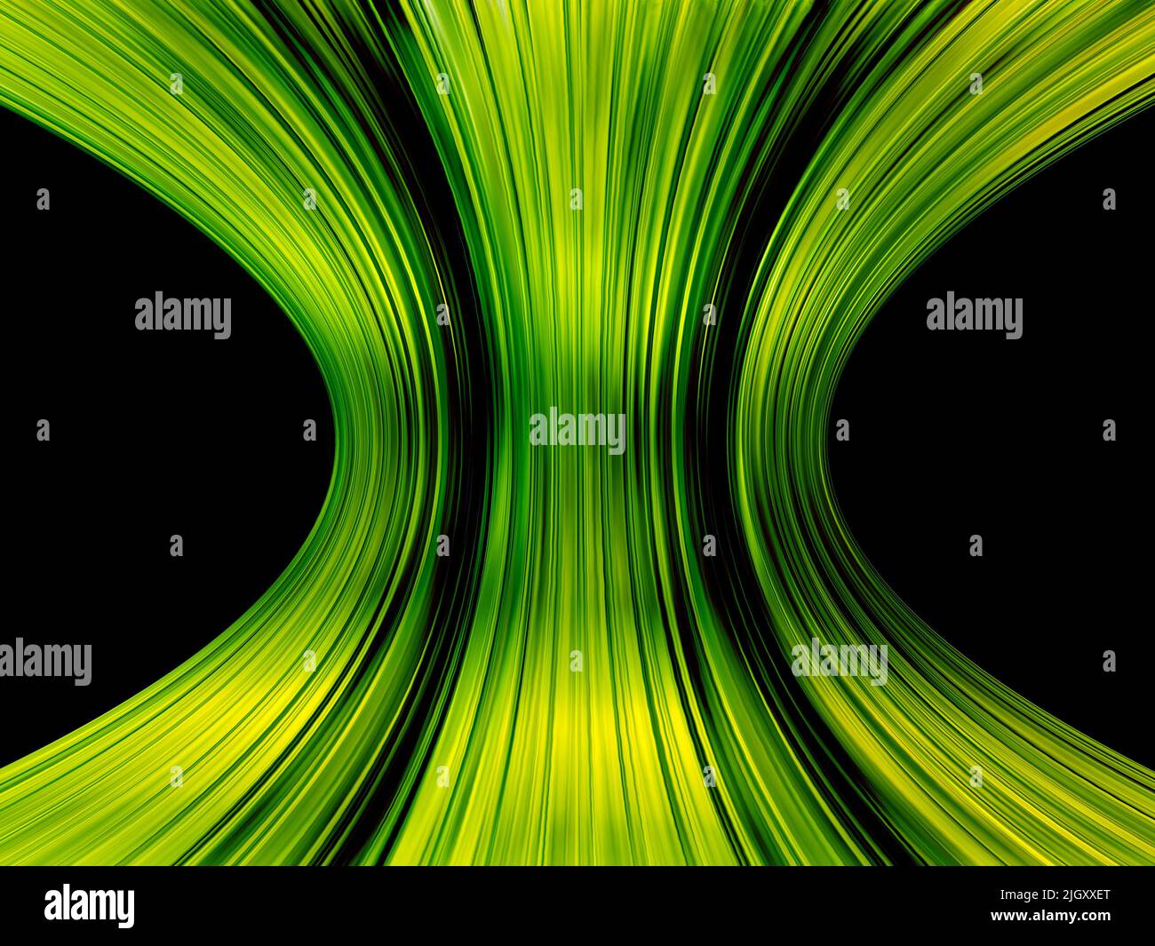 Abstract background with infinite light trails of green color Stock ...