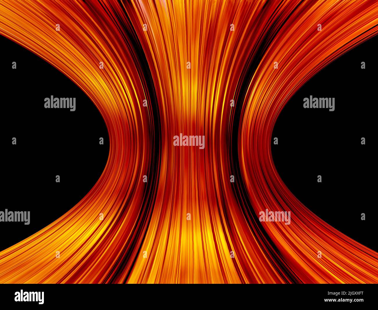 Abstract background with infinite light trails of red color Stock Photo ...