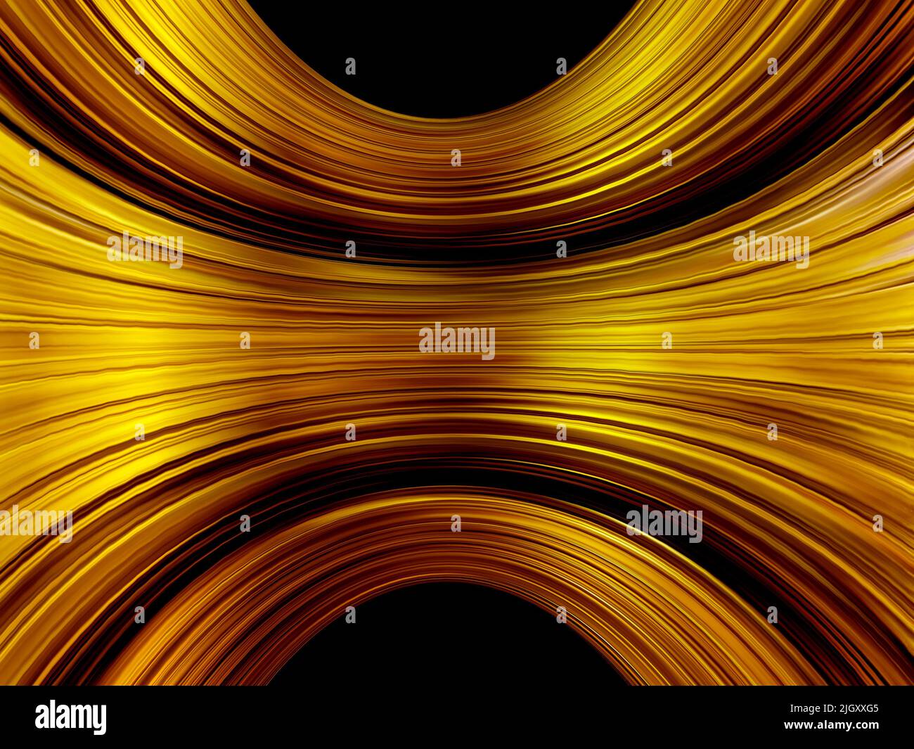 Abstract background with infinite light trails of gold color Stock ...