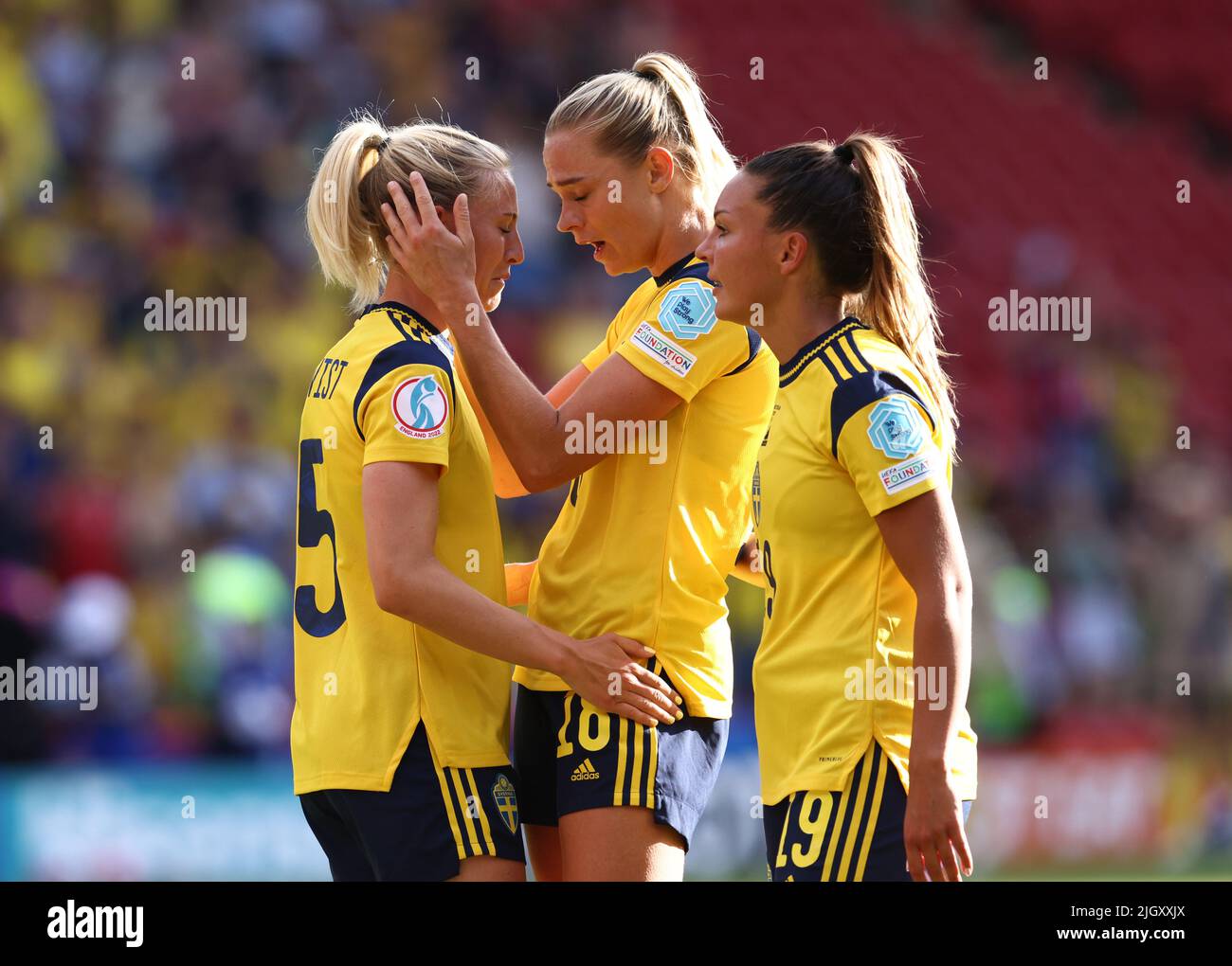 Sheffield, England, 13th July 2022. Fridolina Rolfo of Sweden ...