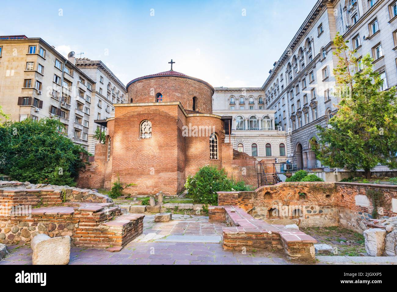The church of Saint George rotunda, the oldest church in Sofia, Bulgaria Stock Photo - Alamy