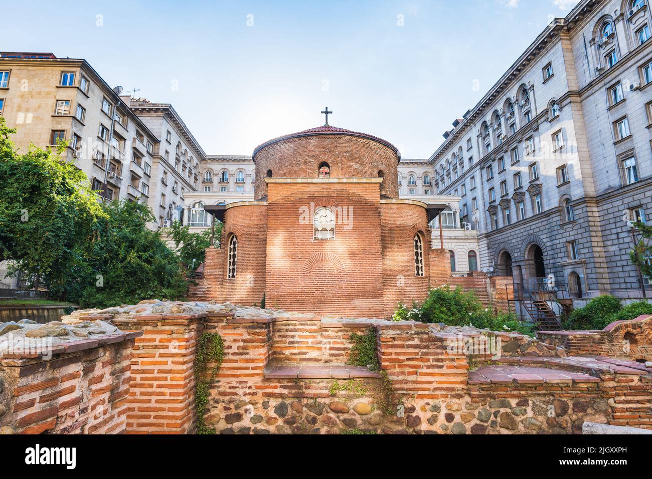 The church of Saint George rotunda, the oldest church in Sofia, Bulgaria Stock Photo - Alamy