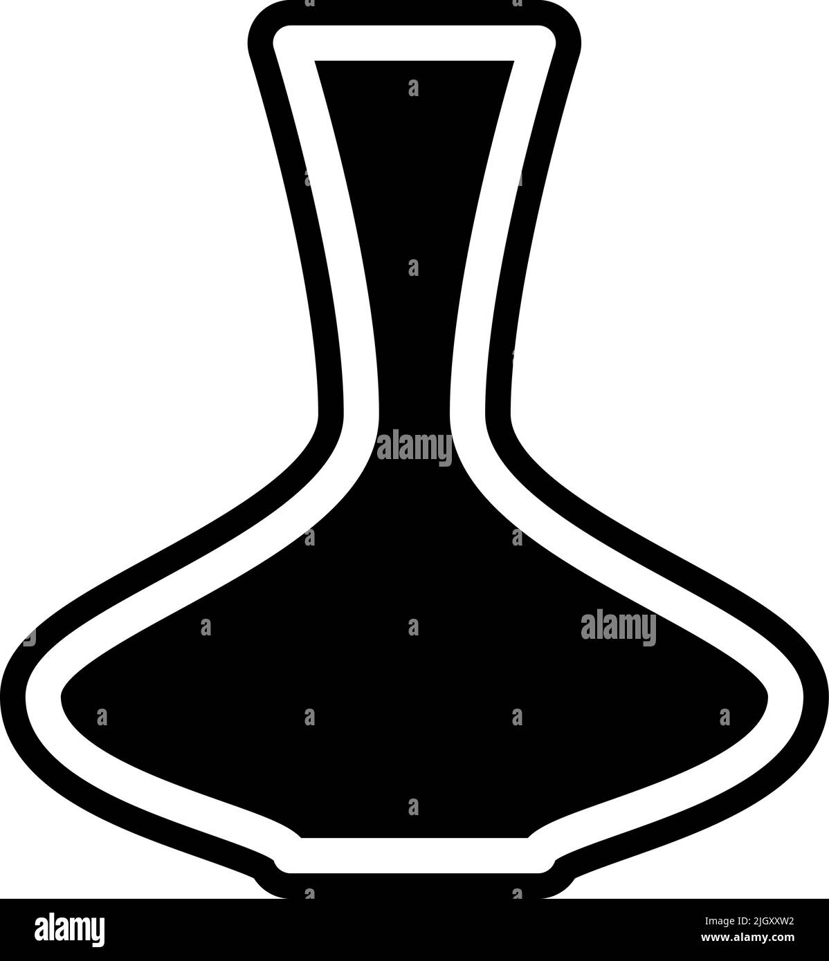 Kitchen utensil decanter icon Stock Vector Image & Art - Alamy