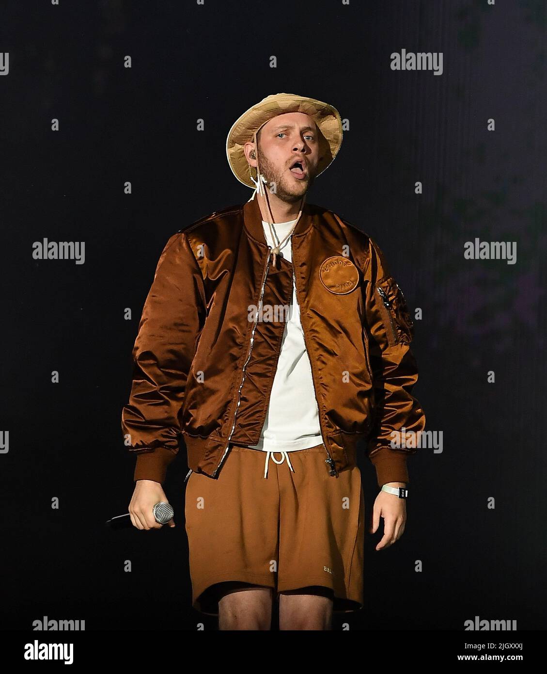 Loud - Simon Cliche Trudeau performs during Day 7 of the Festival D'ete ...