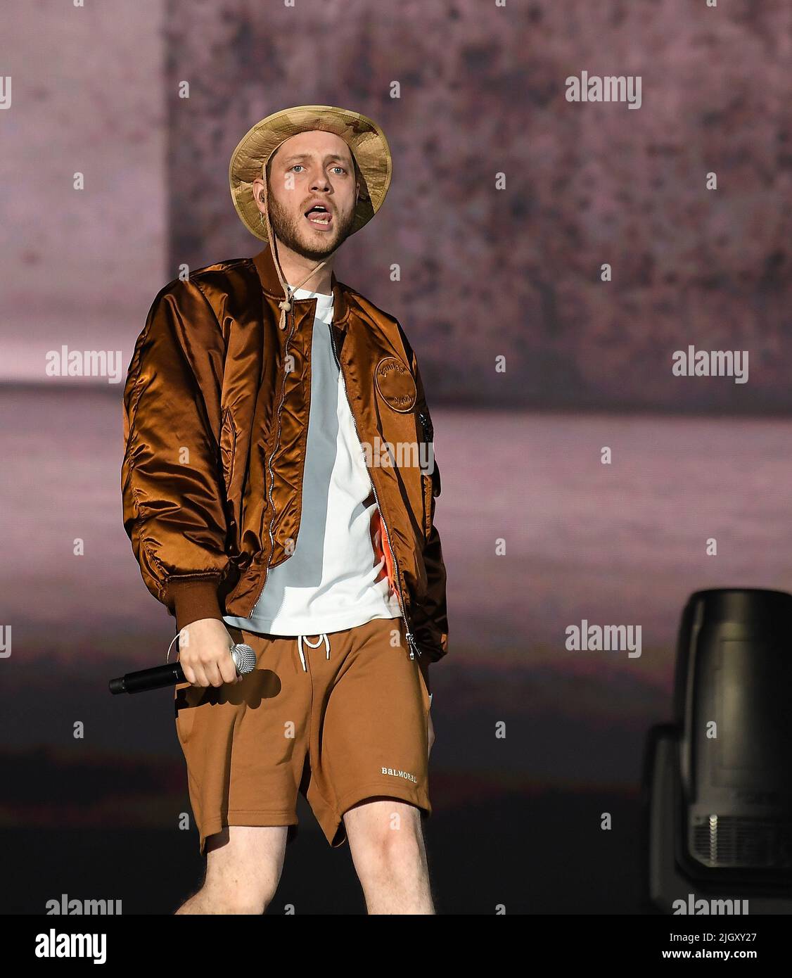 Loud - Simon Cliche Trudeau performs during Day 7 of the Festival D'ete ...