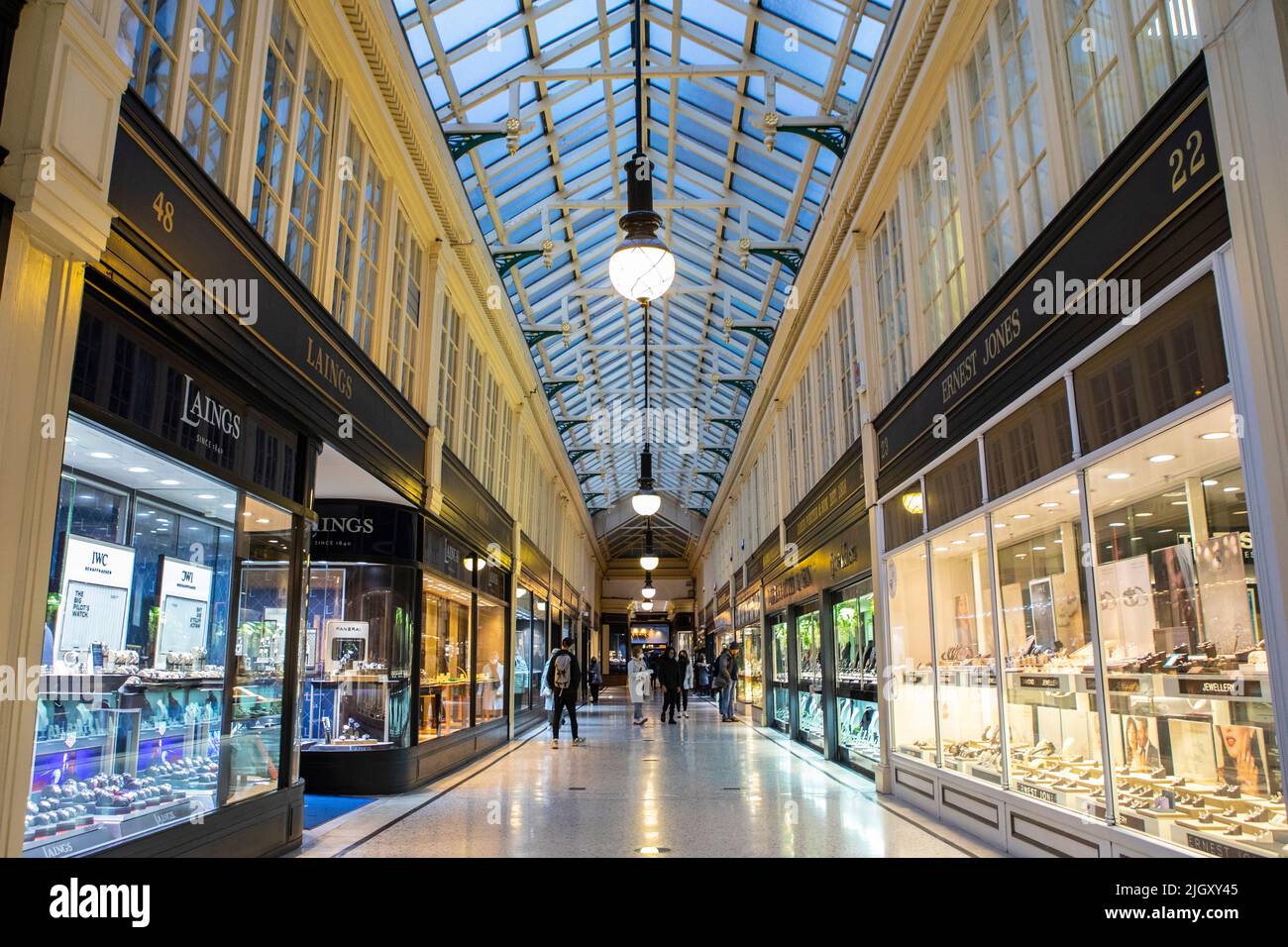 Glasgow, Scotland - October 14th 2021: Interior view of the Argyll ...