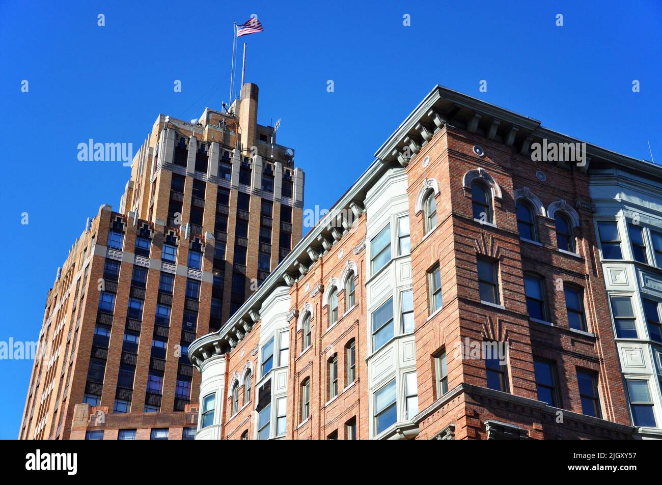 State Tower Building was built in 1927 in downtown Syracuse, New York ...