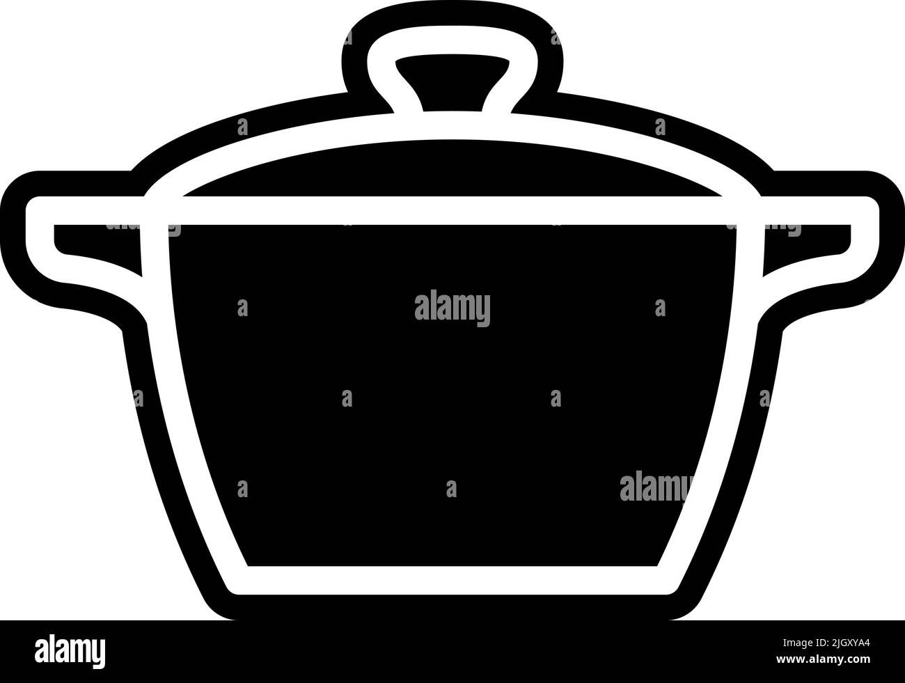 Kitchen utensil casserole icon Stock Vector Image & Art - Alamy