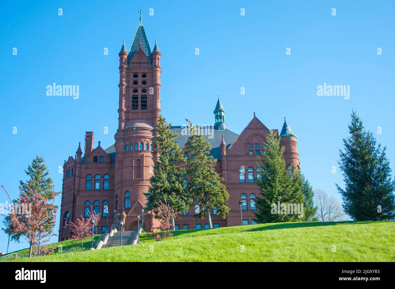 John Crouse Memorial College in Syracuse University, Syracuse, New York ...