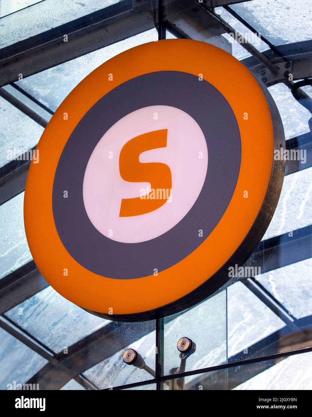 Glasgow subway logo hi-res stock photography and images - Alamy