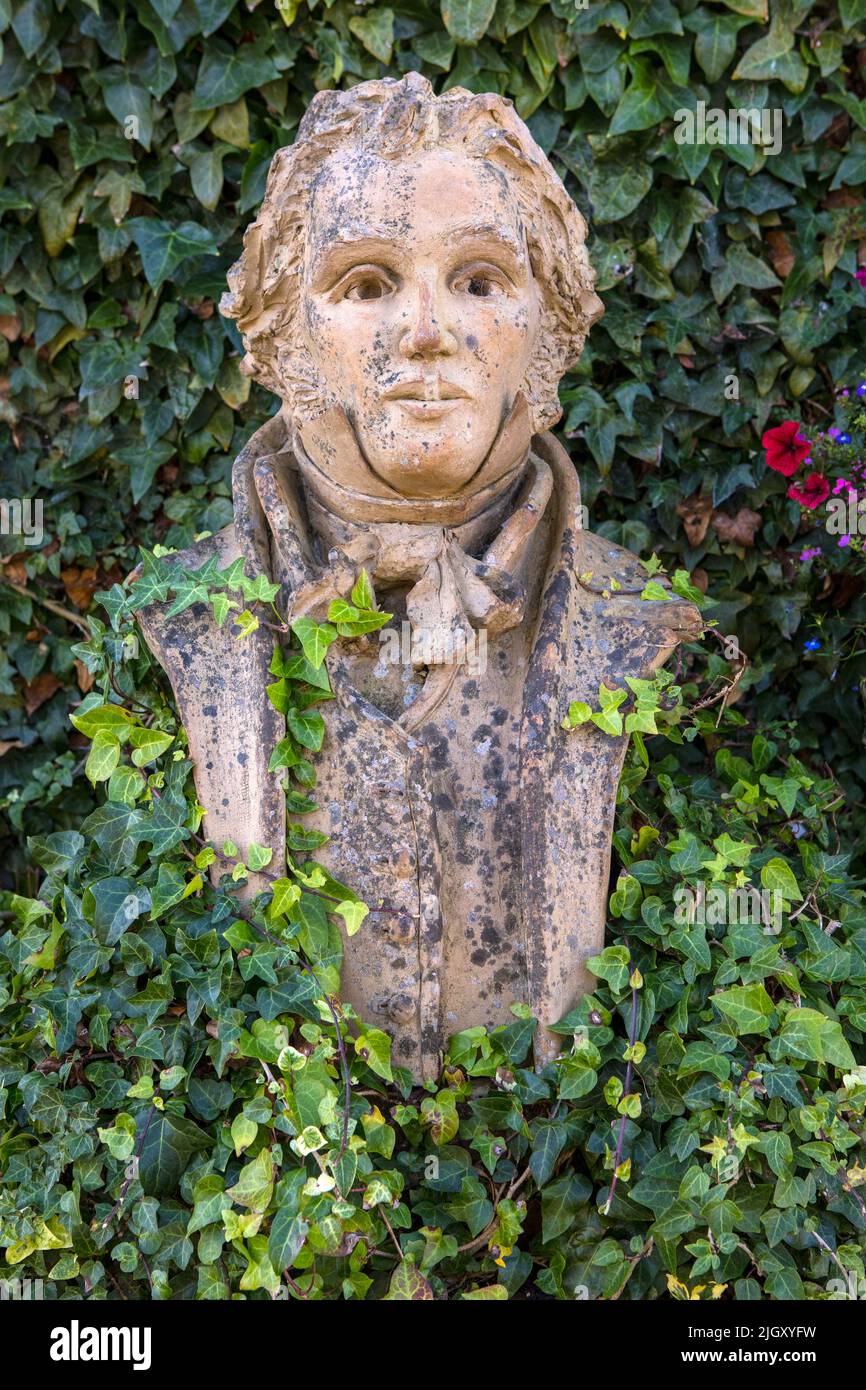 Gretna Green, Scotland - October 15th 2021: A sculpture of a male ...