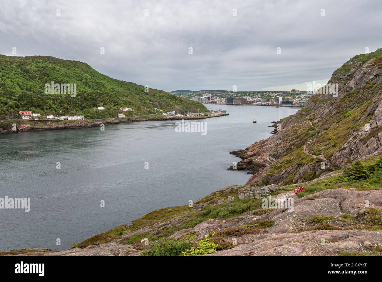 Narrows st johns harbour newfoundland hi-res stock photography and ...