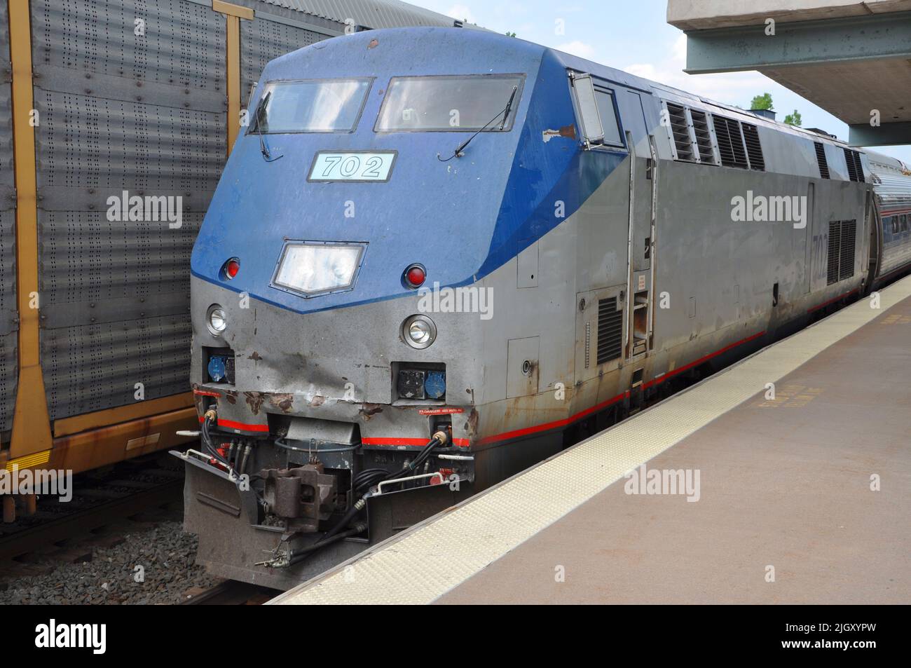 Amtrak General Electric GE P42DC Genesis Locomotive at William F. Walsh ...