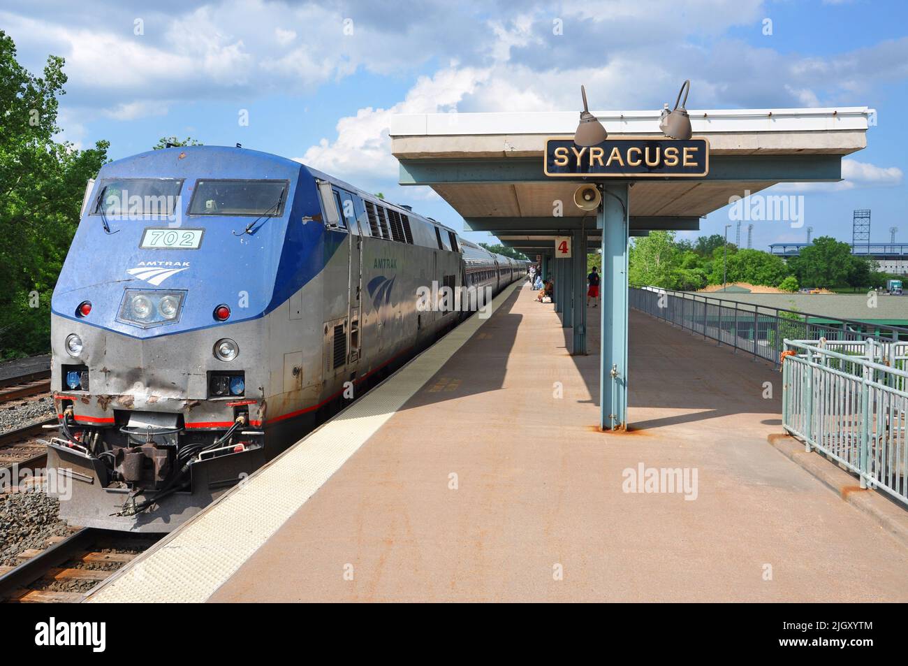 Amtrak General Electric GE P42DC Genesis Locomotive at William F. Walsh ...