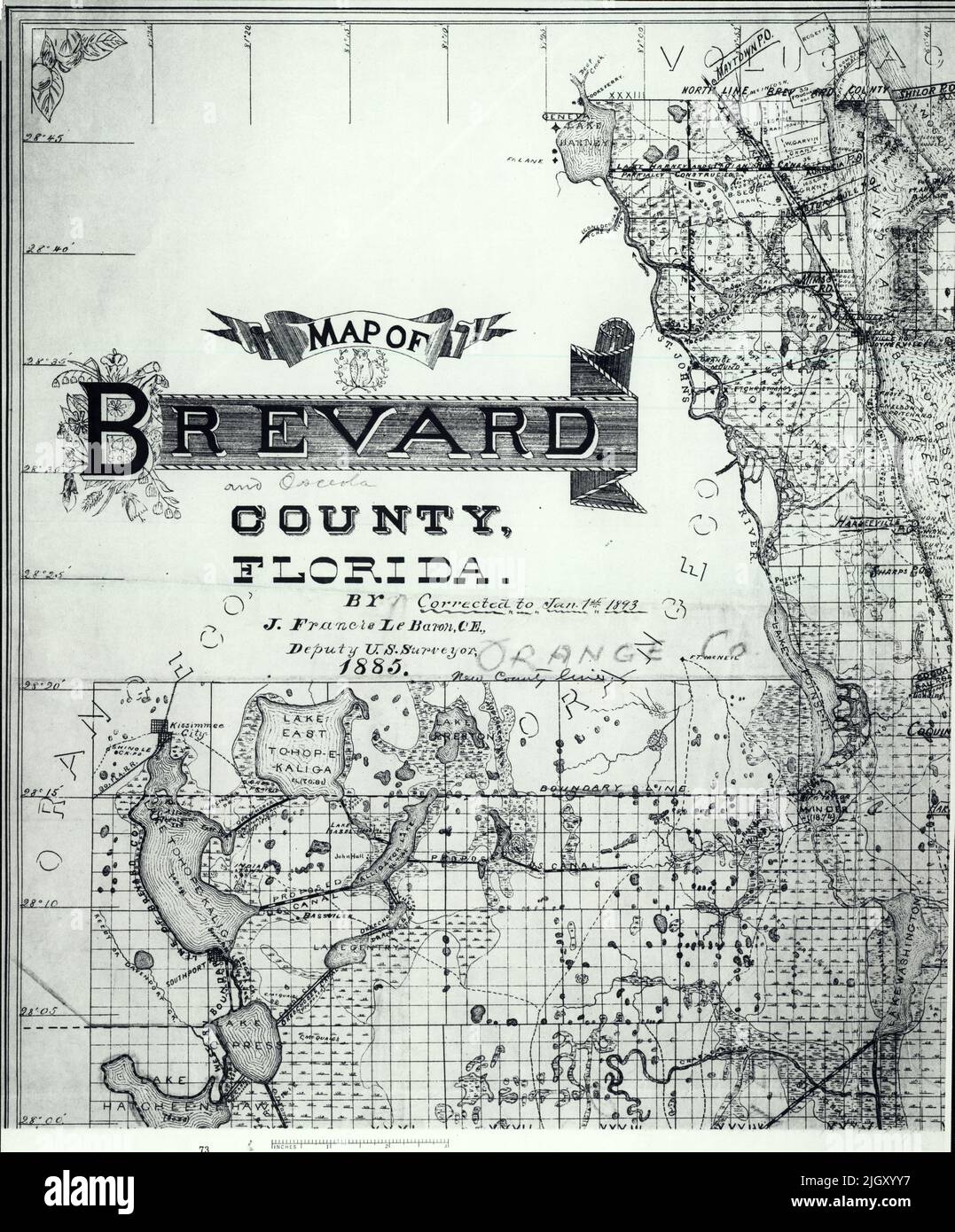 1890s map hi-res stock photography and images - Alamy