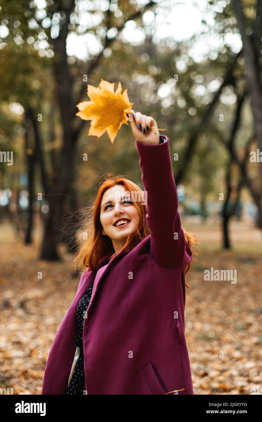 Autumn fashion, earth tones style, bright fall color palette. Portrait ... Autumn fashion, earth tones style, bright fall color palette. Portrait ...