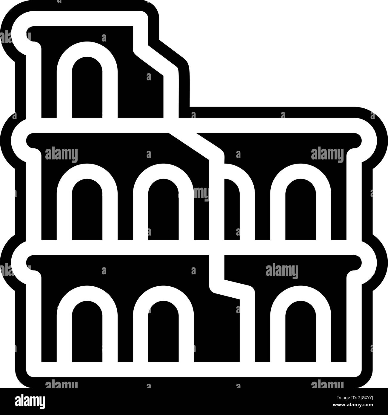 Landmark colosseum icon Stock Vector Image & Art - Alamy