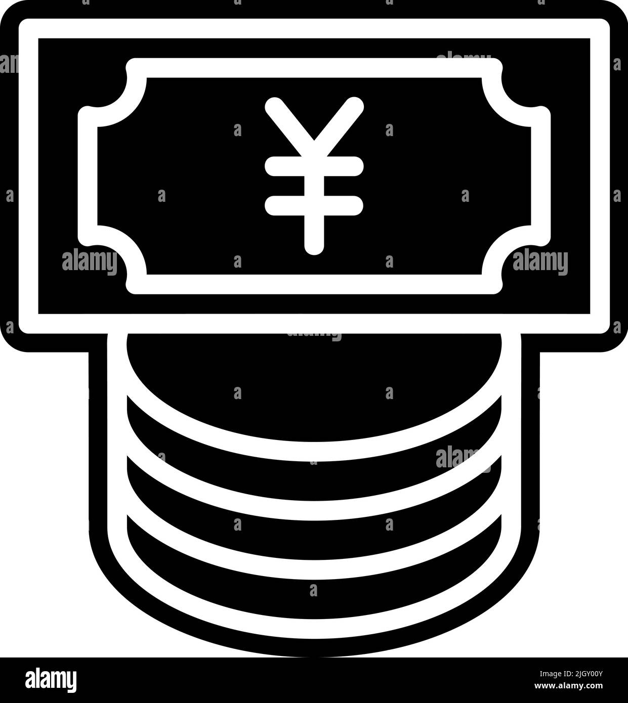 Moneys yen icon Stock Vector Image & Art - Alamy