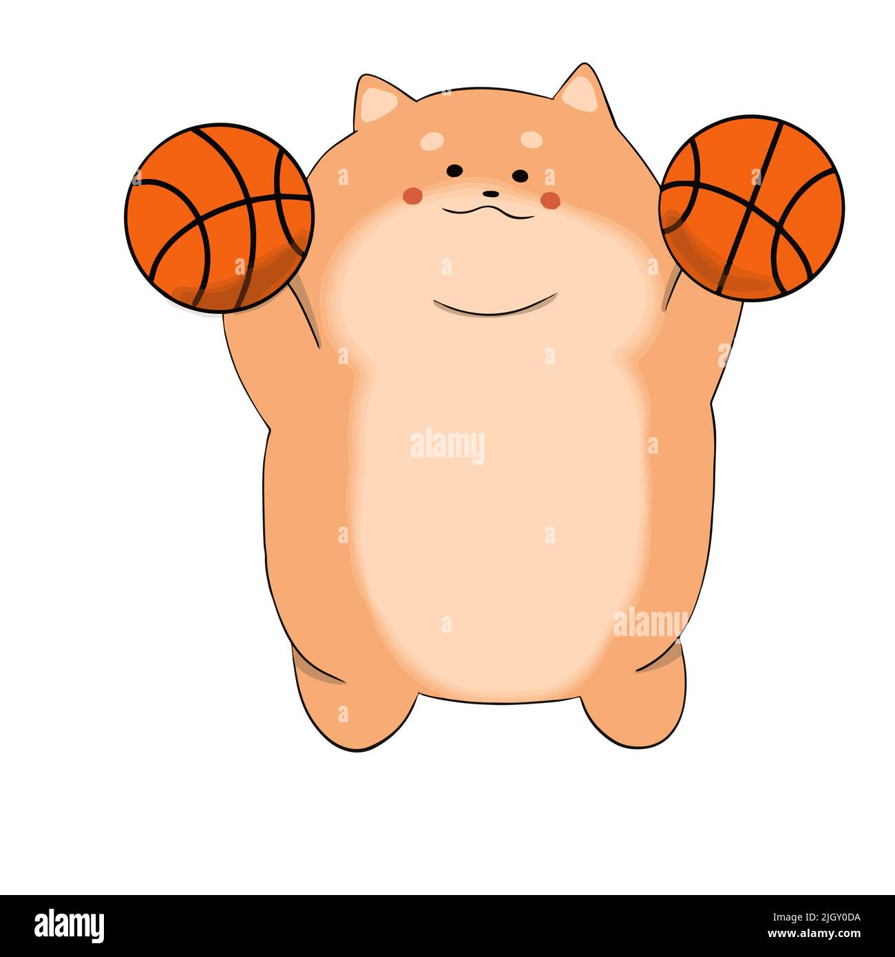 Animal outline fat cat Stock Vector Images - Alamy