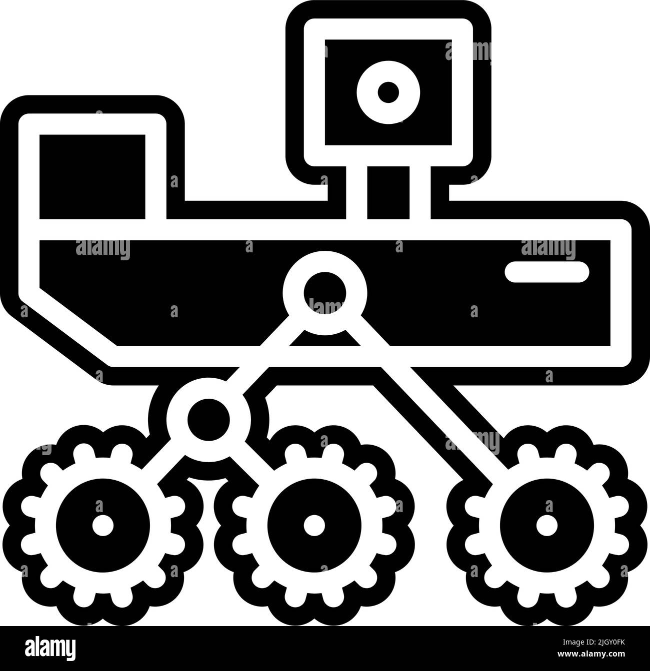 Mars perseveration mission mars rover icon Stock Vector Image & Art - Alamy