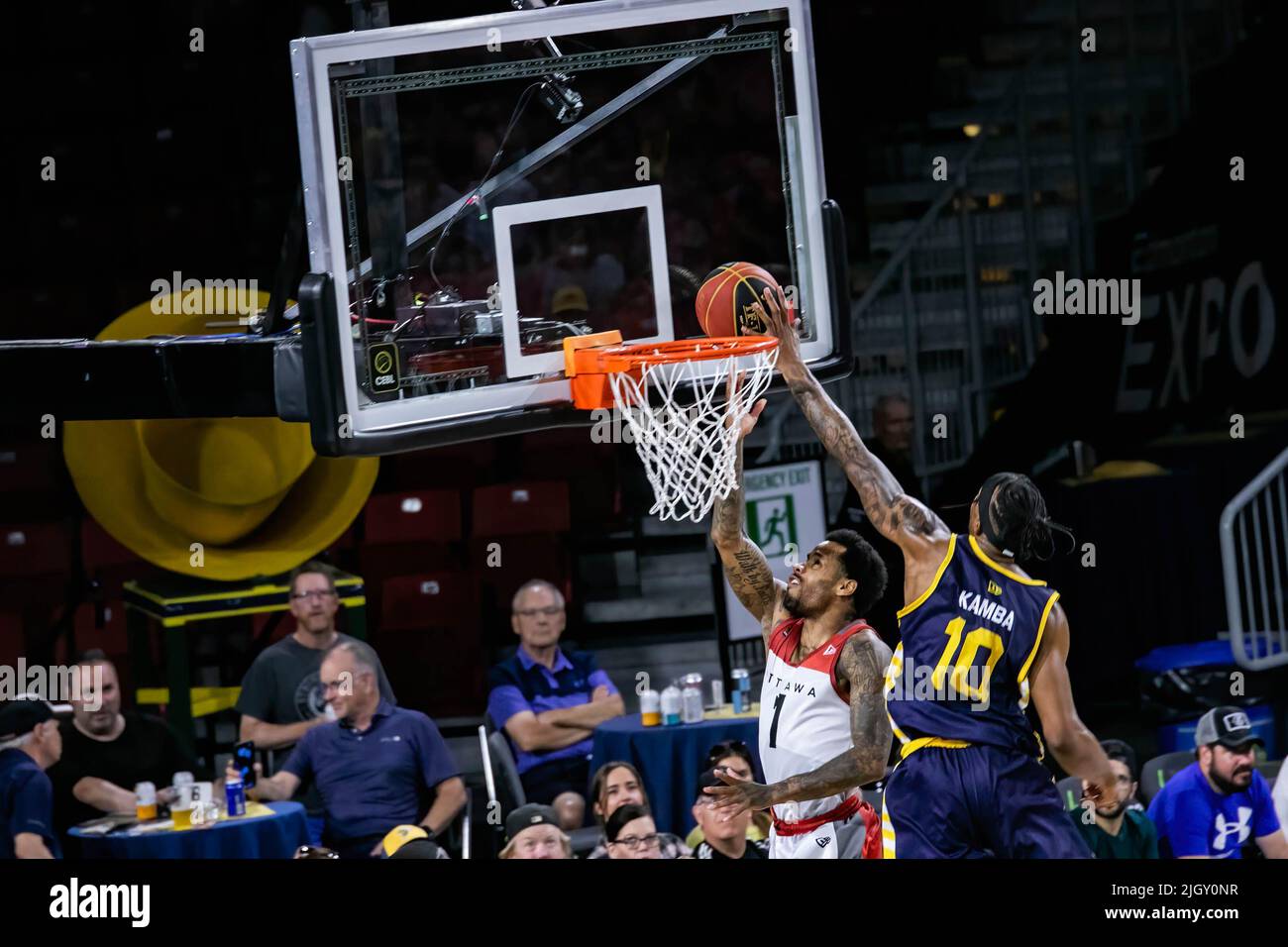 Basketball action edmonton expo centre hi-res stock photography and ...