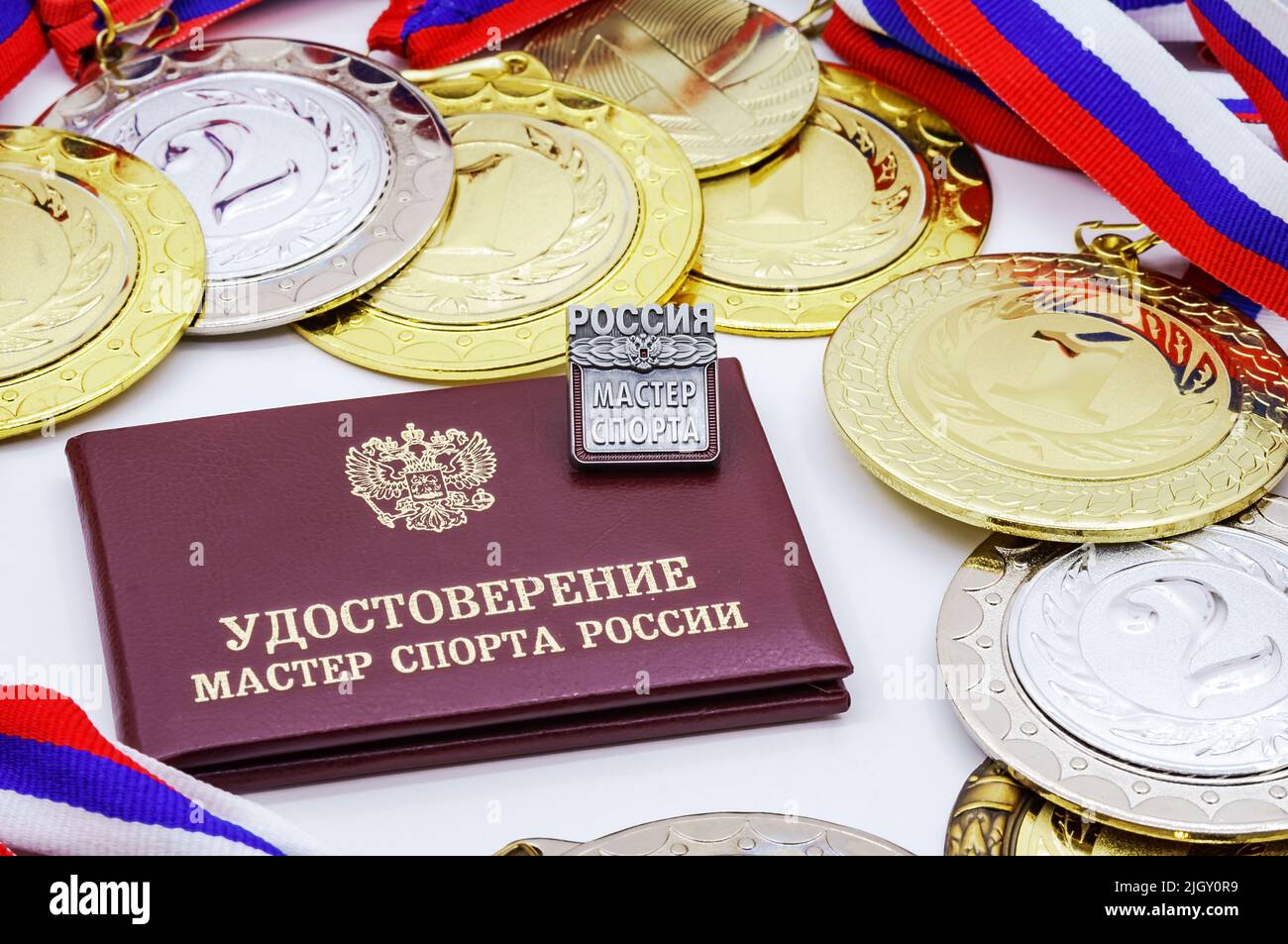 Badge Master of Sports of Russia. Certificate of Master of Sports ...