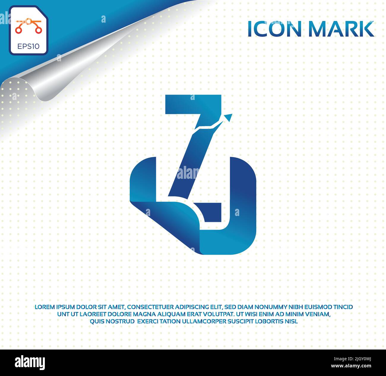 Creative letter z modern digital travel logo Stock Vector Image & Art ...