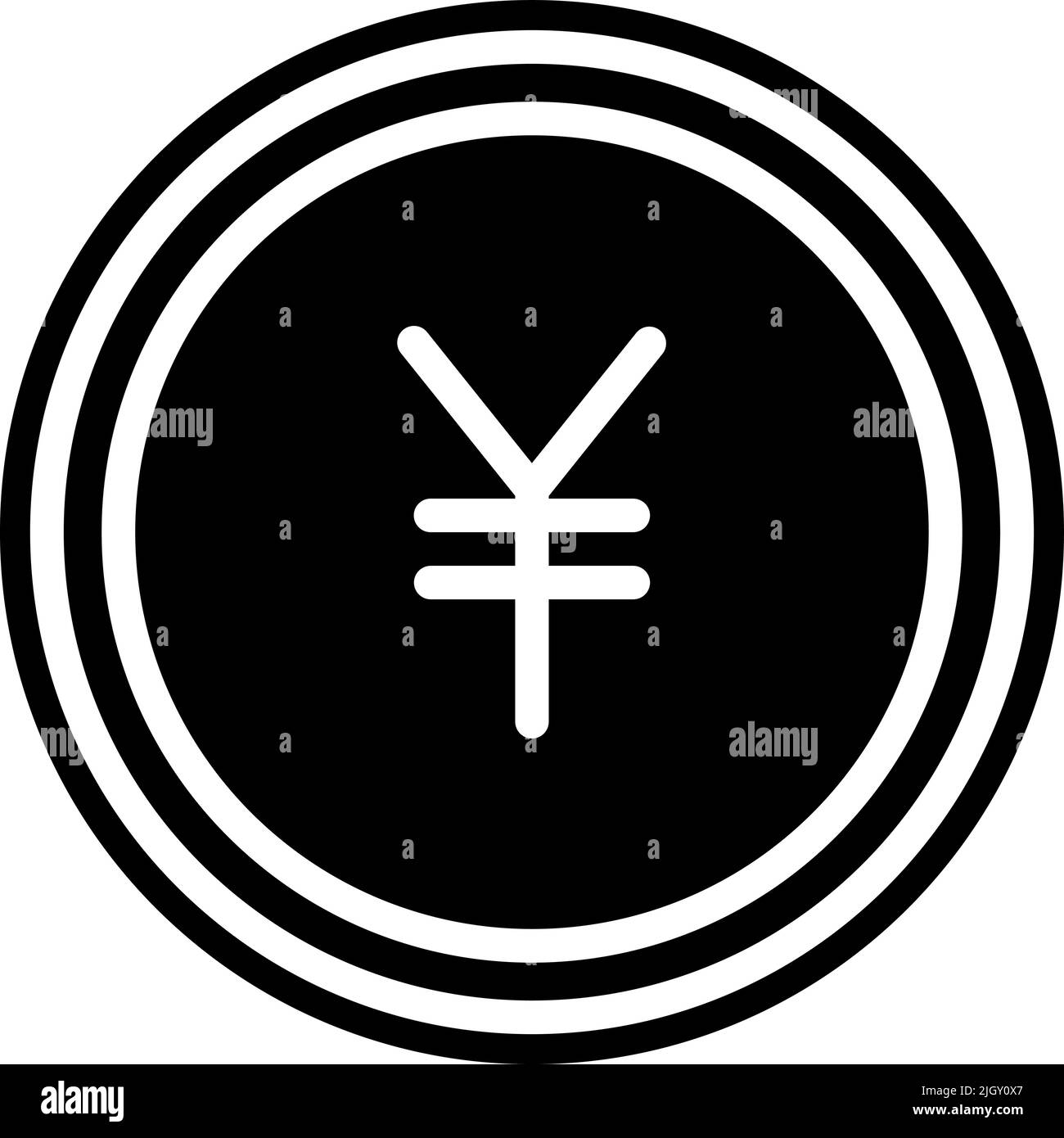 Moneys yen icon Stock Vector Image & Art - Alamy